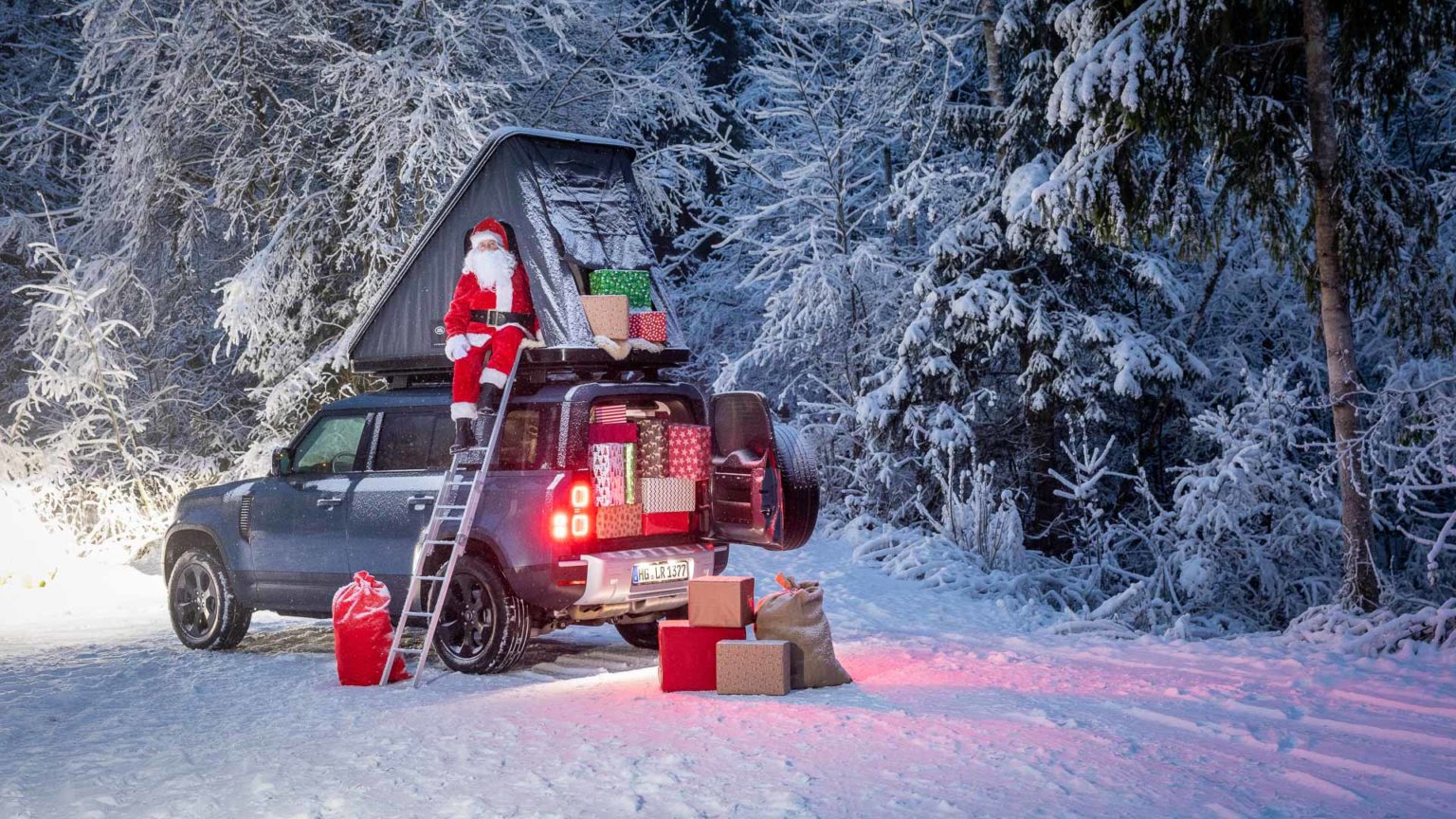 Land Rover Defender Xmas Edition ersetzt den guten alten SChlitten ...