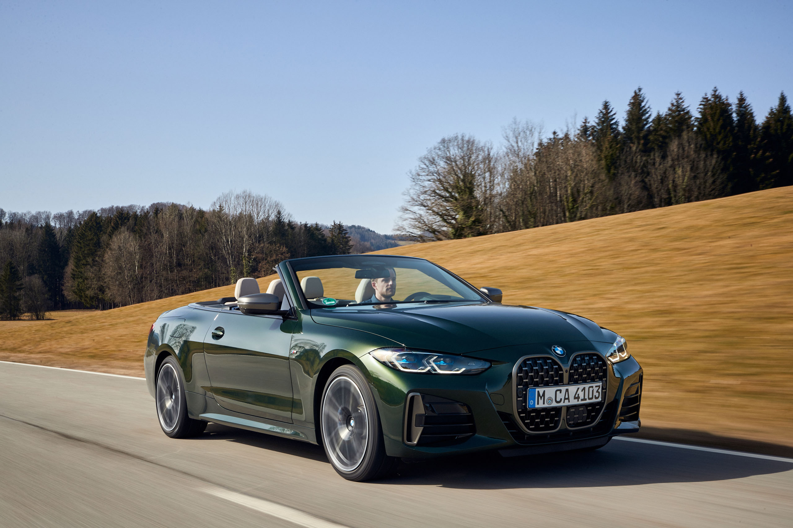 Elegantes Bmw 4er Cabriolet Bildnull